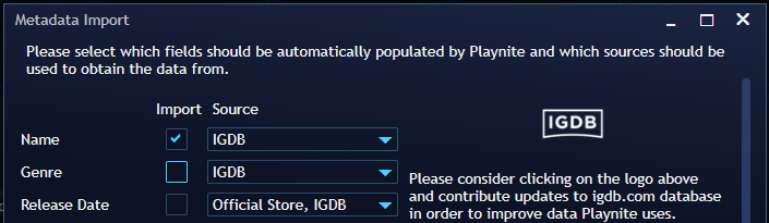 Playnite 8: Bulk metadata import not updating game name · Issue #2482 ...