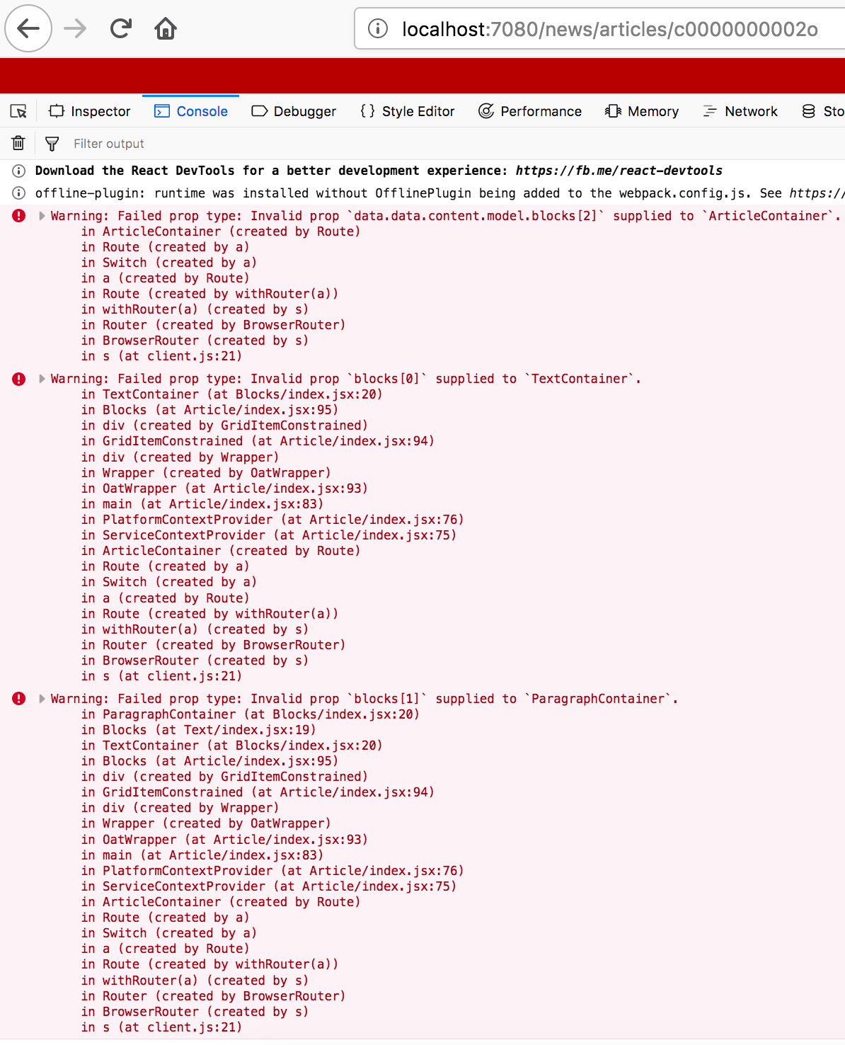 Local Test Data errors · Issue #1043 · bbc/simorgh · GitHub