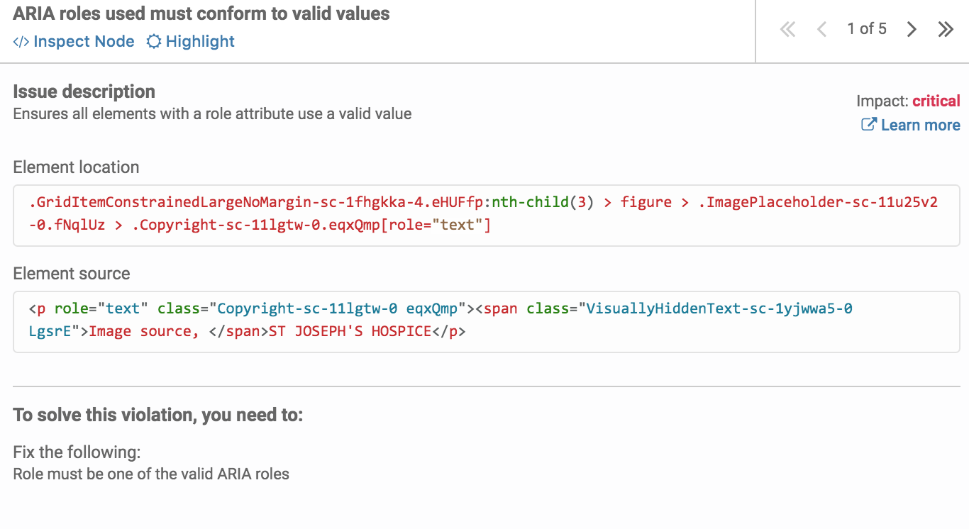 Copyright Aria Attribute Role · Issue 462 · Bbcpsammead · Github 
