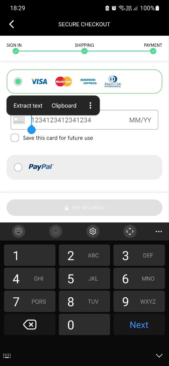 Cannot enter text in Stripe payment form · Issue #1587 · leancodepl/patrol · GitHub