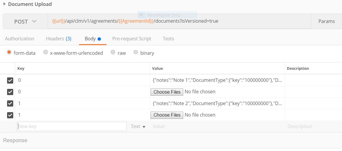 How to convert below request payload of file upload into postman ...