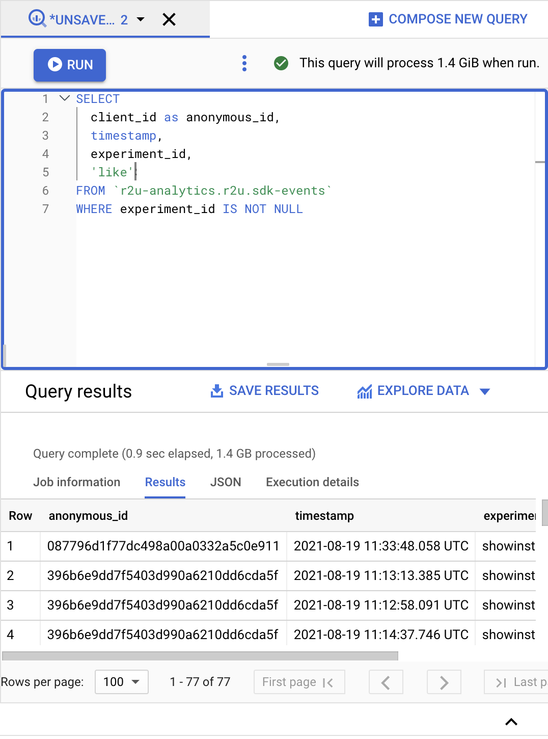 How to setup DataSourceSettings for BigQuery · Issue #45 · growthbook/growthbook · GitHub