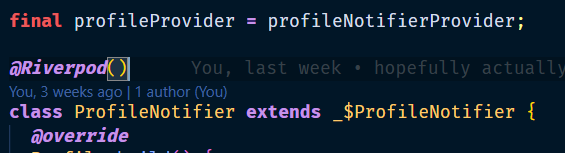 Lints do not correctly handle renamed providers · Issue #2262 · rrousselGit/riverpod · GitHub