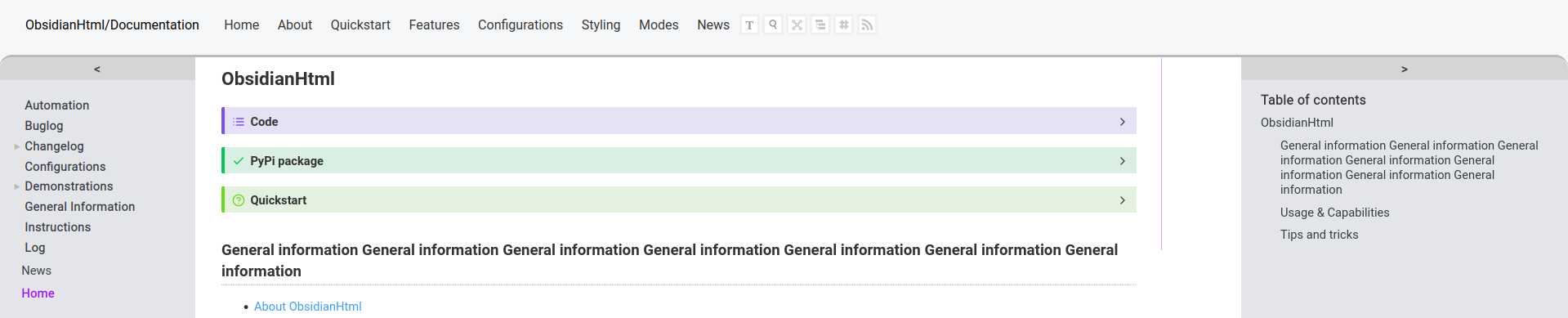 Add scroll bar to table of contents pane · Issue #496 · obsidian-html/obsidian-html · GitHub