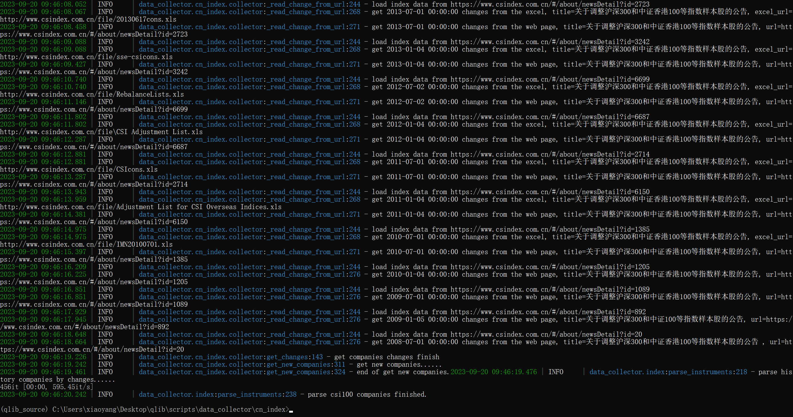 生成csi100股池文件，出错 · Issue #1629 · microsoft/qlib · GitHub