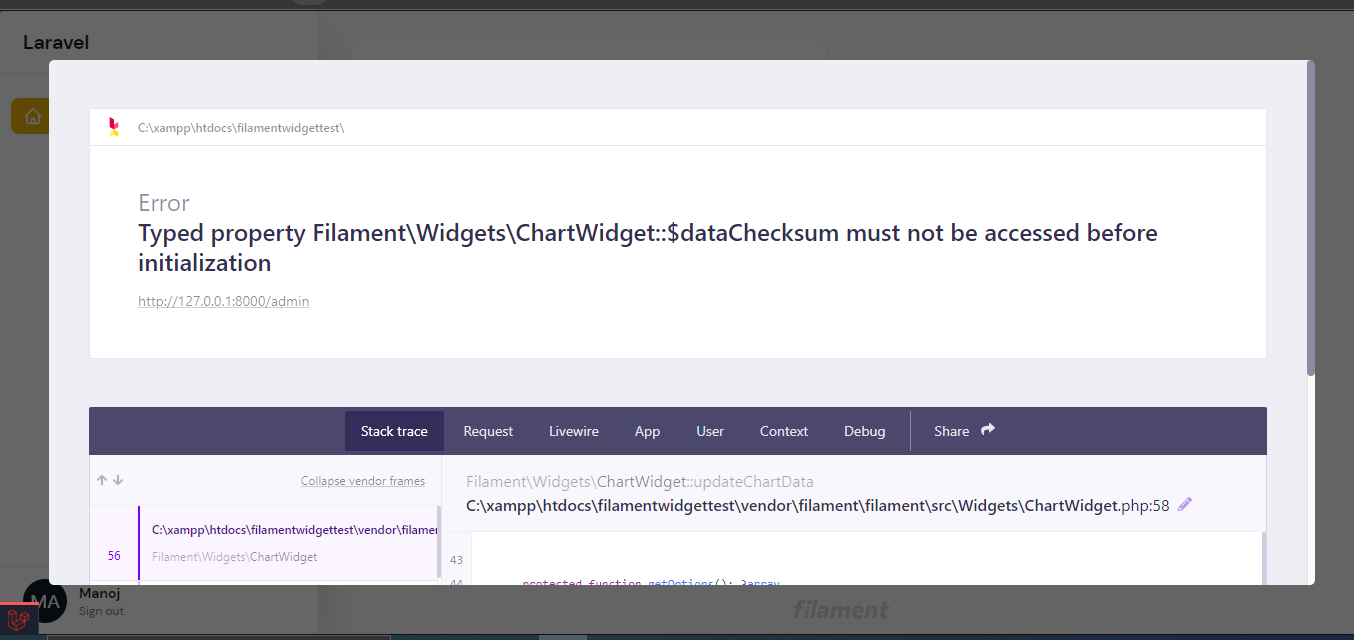 Duplicate query execution in Widgets · Issue #1306 · filamentphp/filament · GitHub