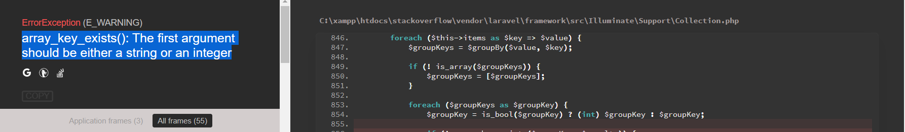 Collection Sortby and SortbyKeys Not Working properly together · Issue #28868 · laravel ...