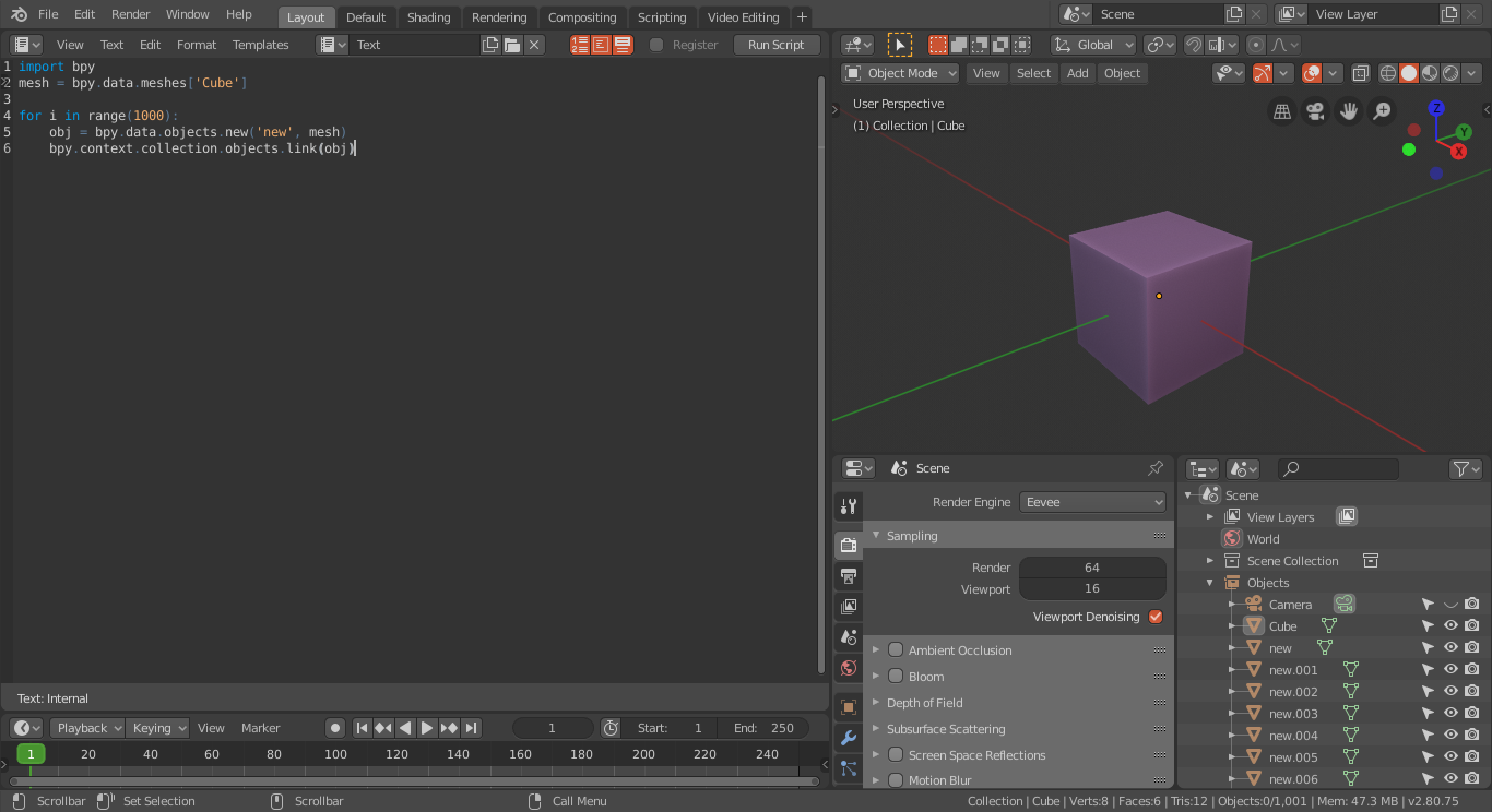 Object Instancer Node with large number of instances crashed the Blender 2.80/2.81 · Issue #1224 ...
