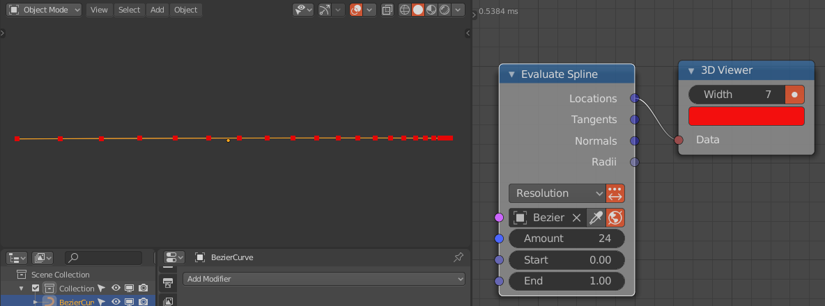 Adaptive sampling of curve · Issue #1330 · JacquesLucke/animation_nodes ...