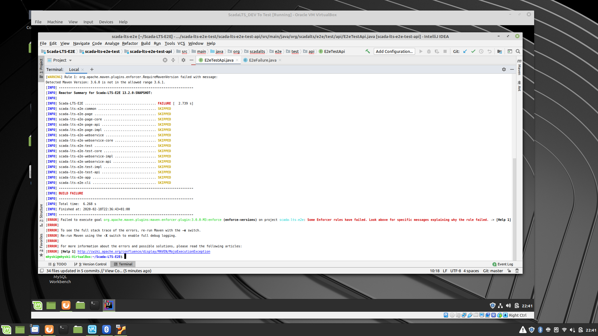 Project is not build succesfully · Issue #56 · SCADA-LTS/Scada-LTS-E2E · GitHub