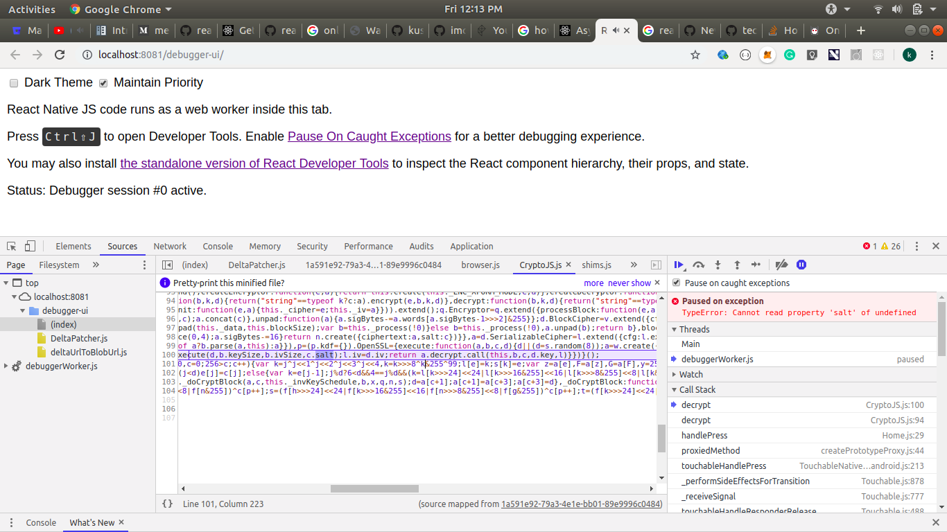 TypeError: Cannot read property 'salt' of undefined · Issue #4 ... TypeError: Cannot read property 'salt' of undefined · Issue #4 ...