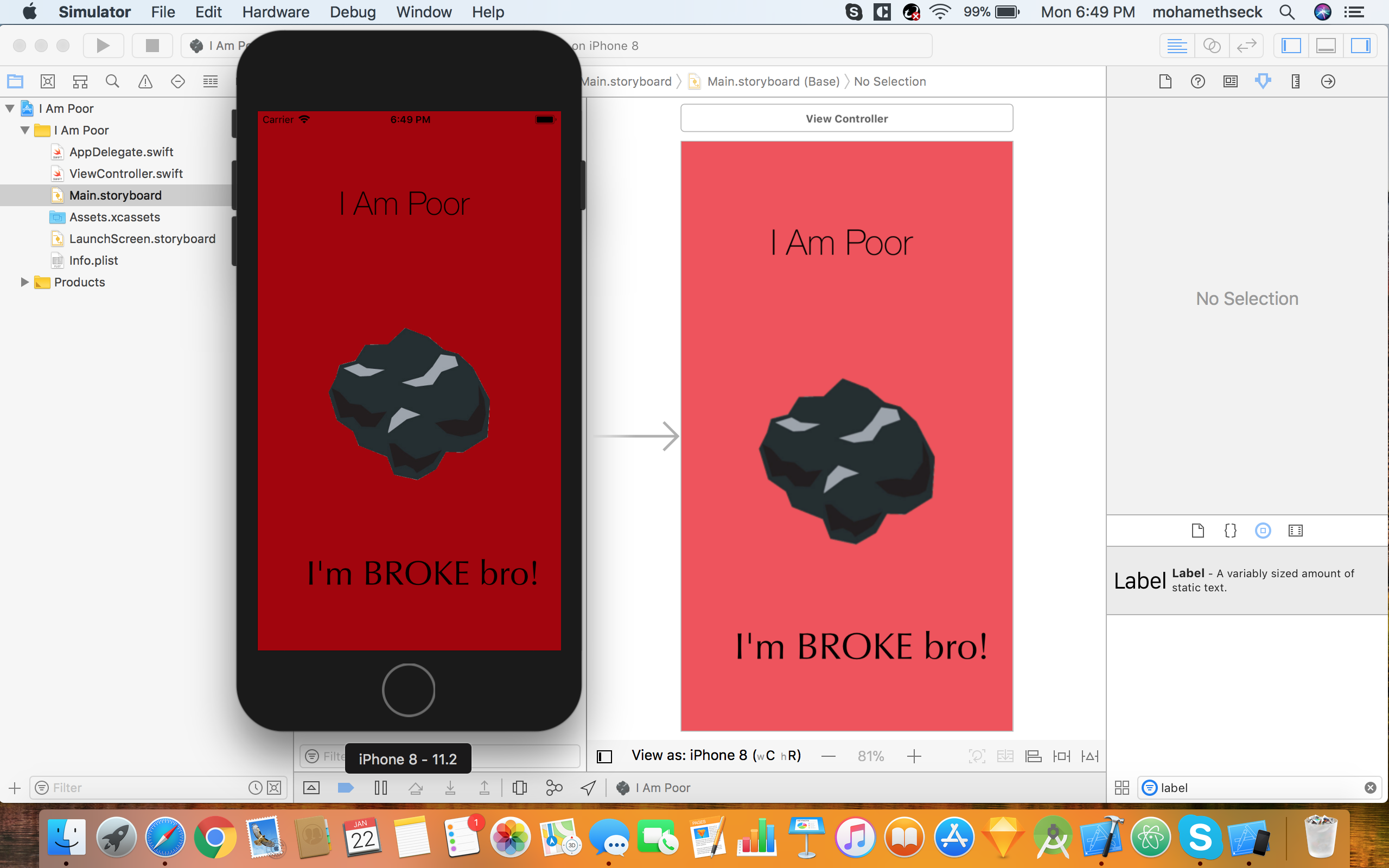 Complete I am poor app by TeaDoan · Pull Request #1 · londonappbrewery ...
