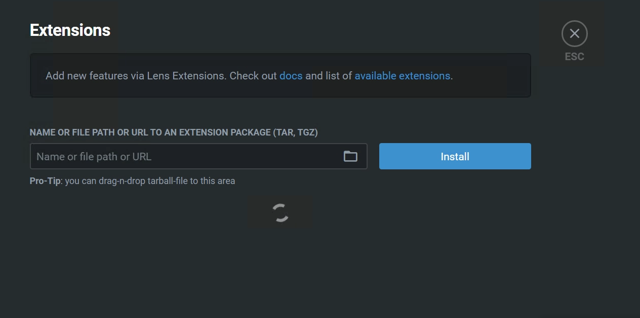 Can T Load Extensions · Issue 3287 · Lensapp Lens · Github