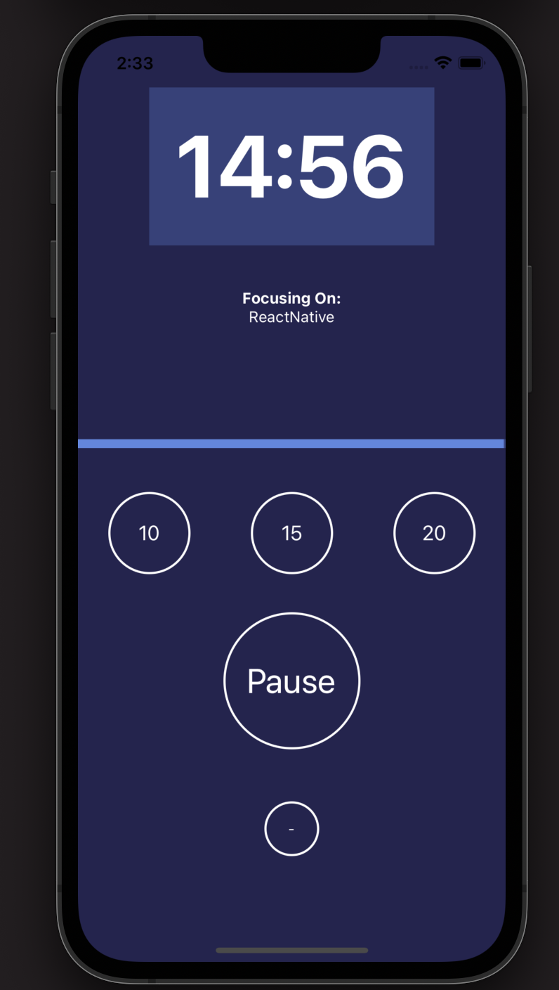 GitHub - mrseif123/FocusTime: My First React-Native attempt