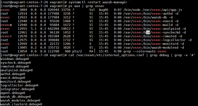 "ossec-control enable debug" can't be reverted with "ossec-control disable debug" · Issue #3809 ...