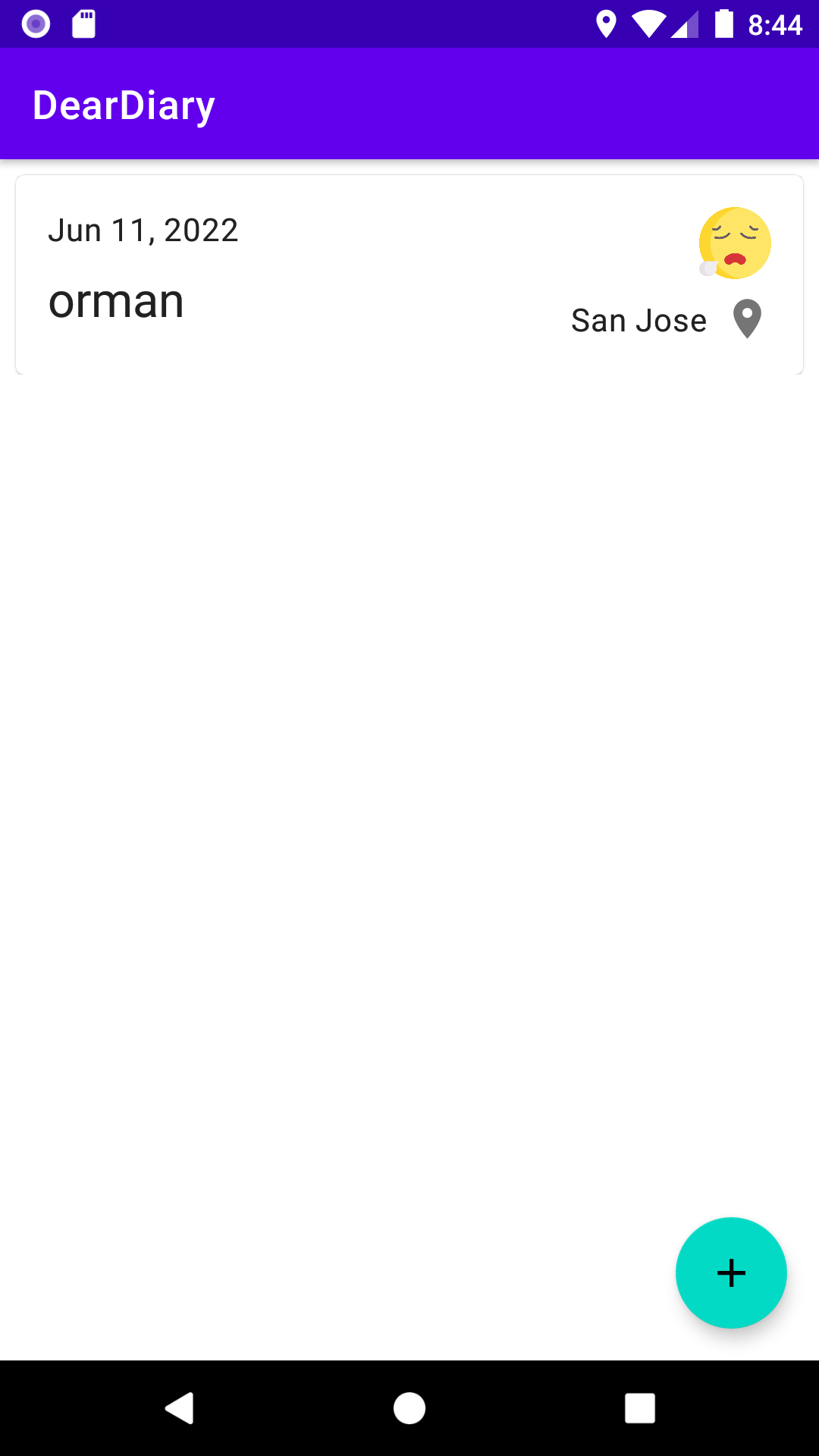 GitHub - bariscanyilmaz/DearDiary