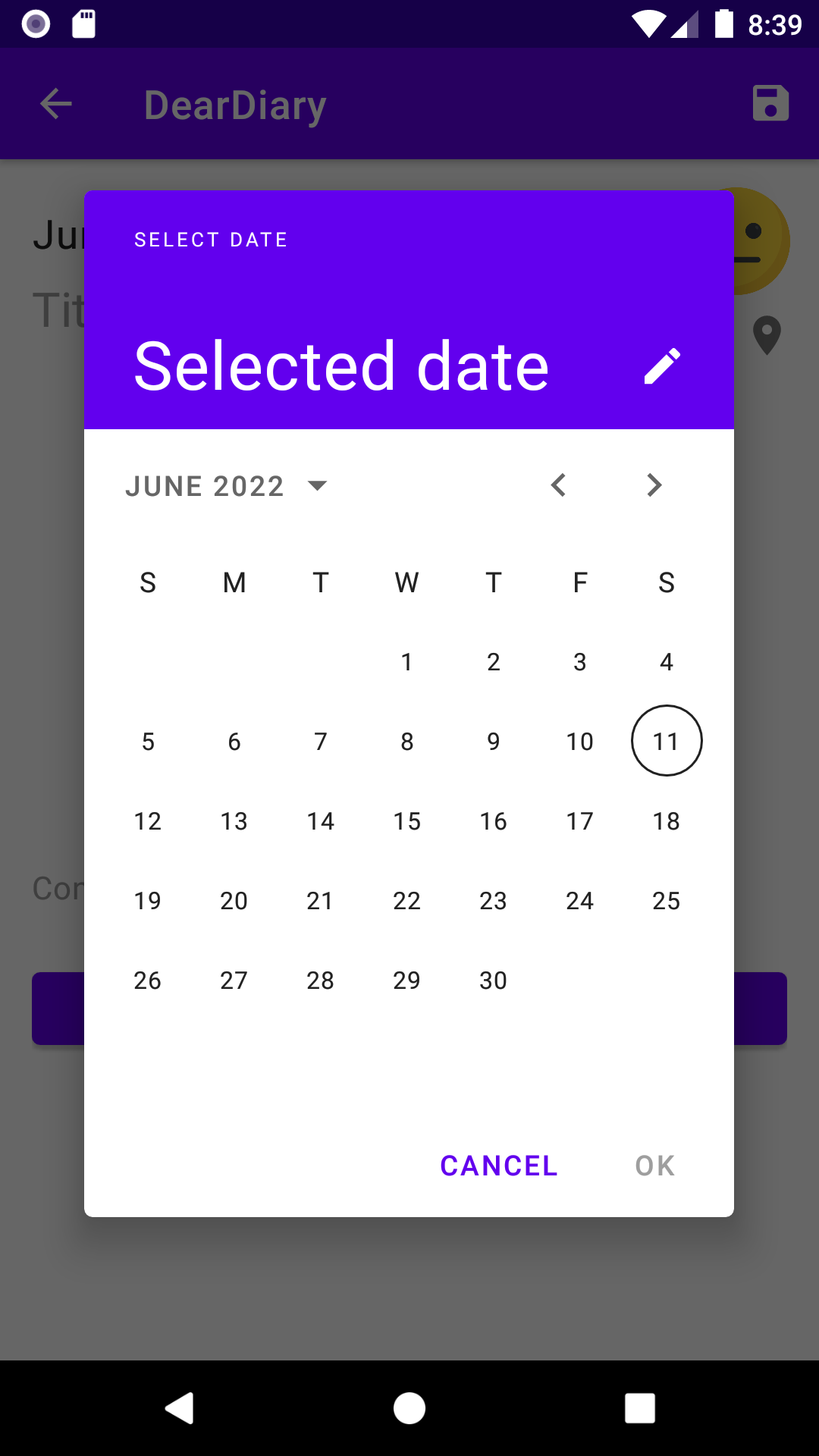 GitHub - bariscanyilmaz/DearDiary