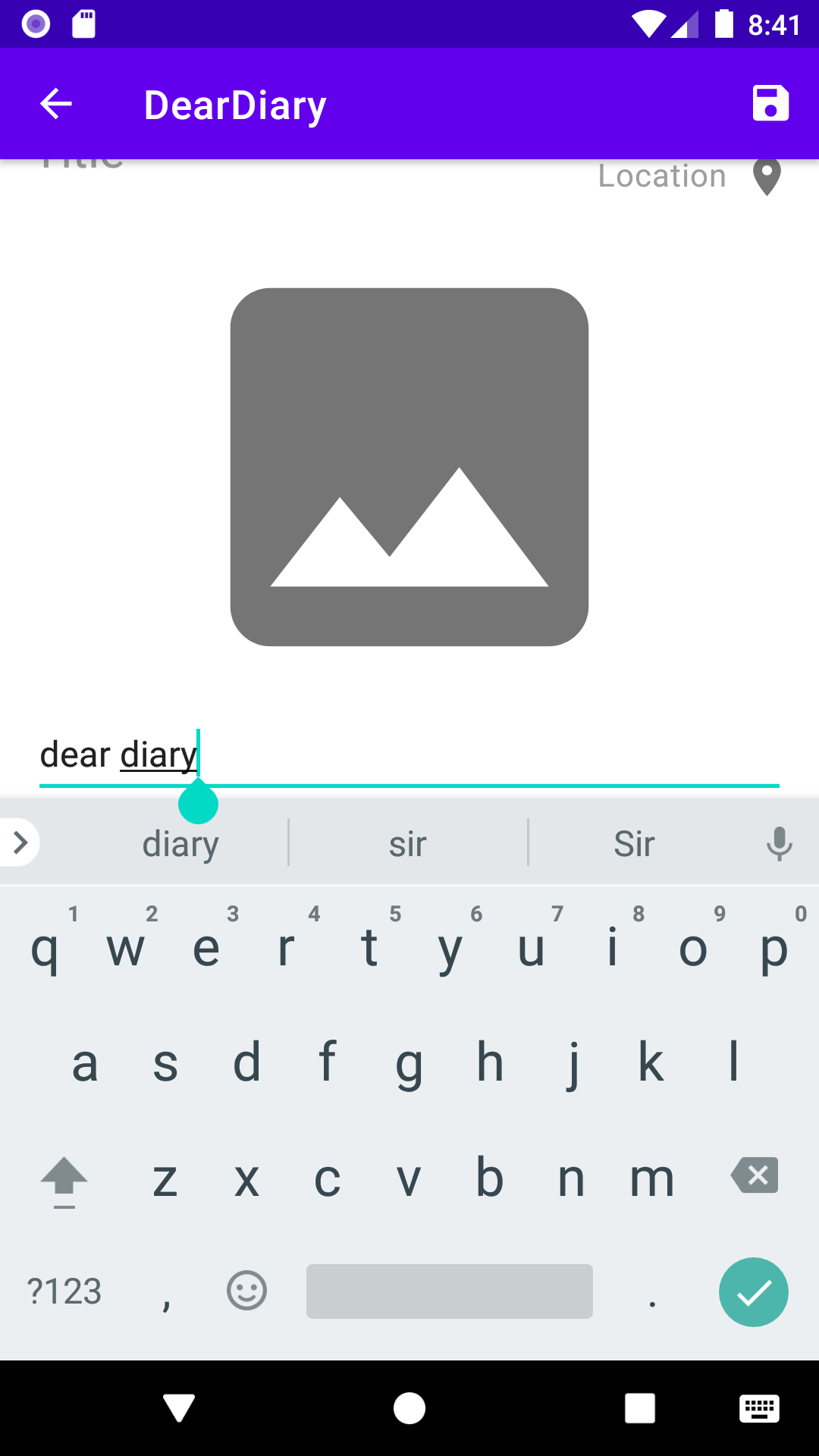 GitHub - bariscanyilmaz/DearDiary