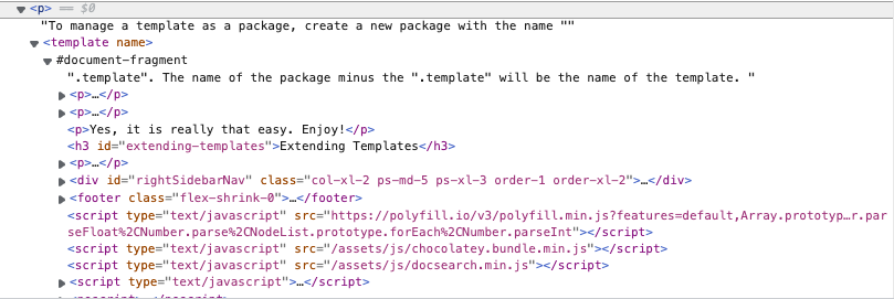 The Guide For Creating Templates Ends Abruptly · Issue 524