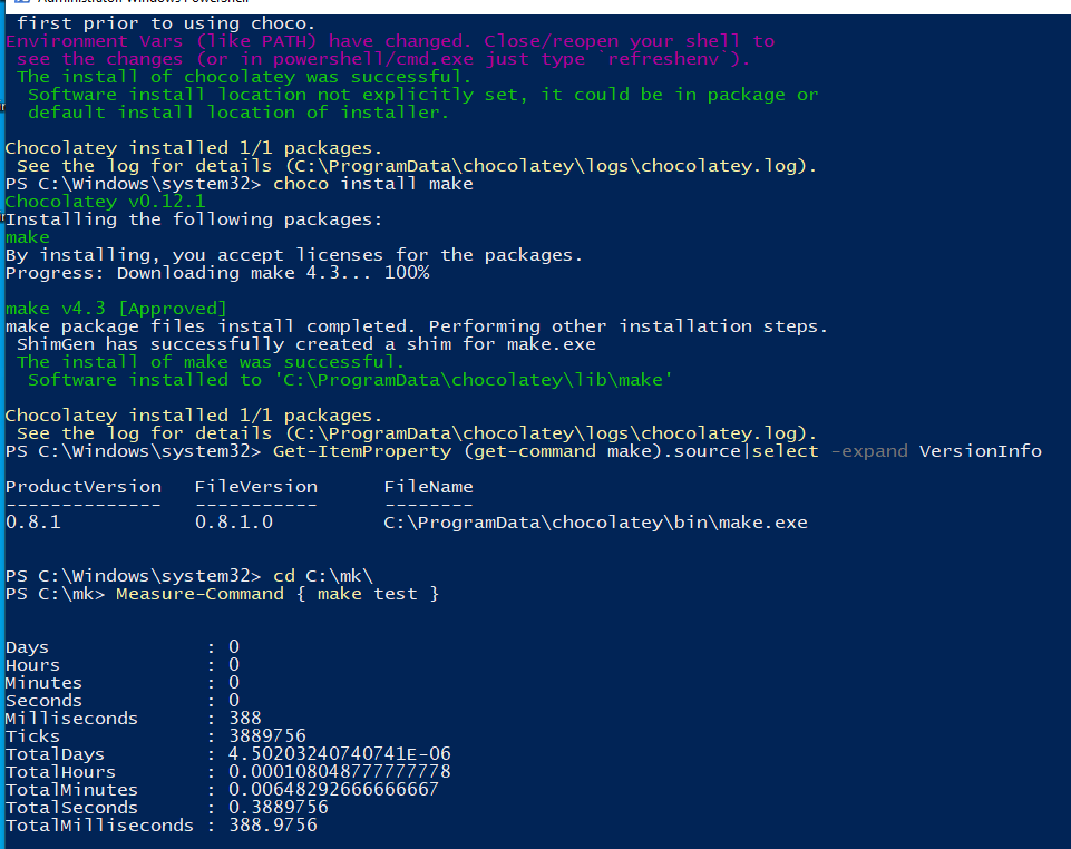 Shim is delayed by exactly 10 seconds · Issue #197 · chocolatey/home ...