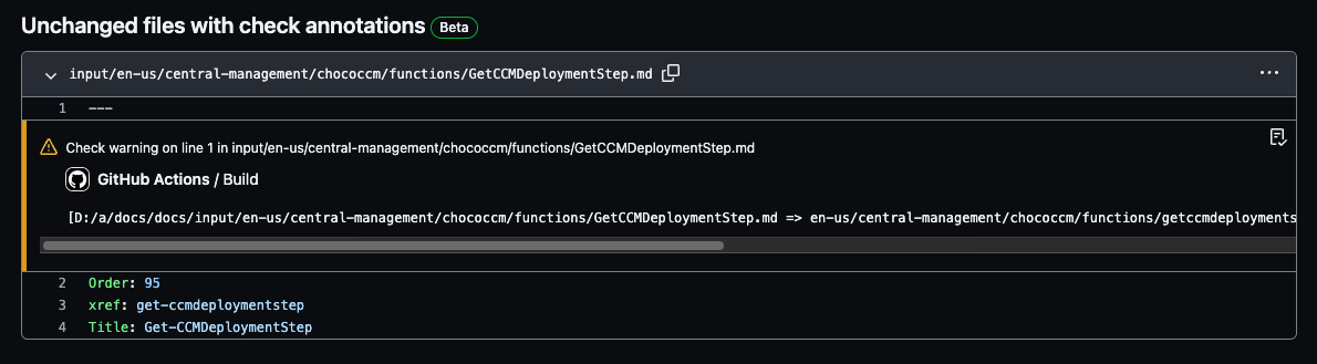 Link to source for Get-CCMDeploymentStep is broken · Issue #583 · chocolatey/docs · GitHub