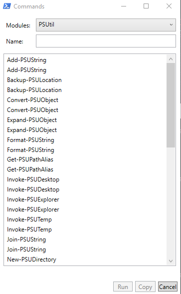 Command Explorer Lists Multiple Commands With The Same Name · Issue 1685 · Powershellvscode 8312