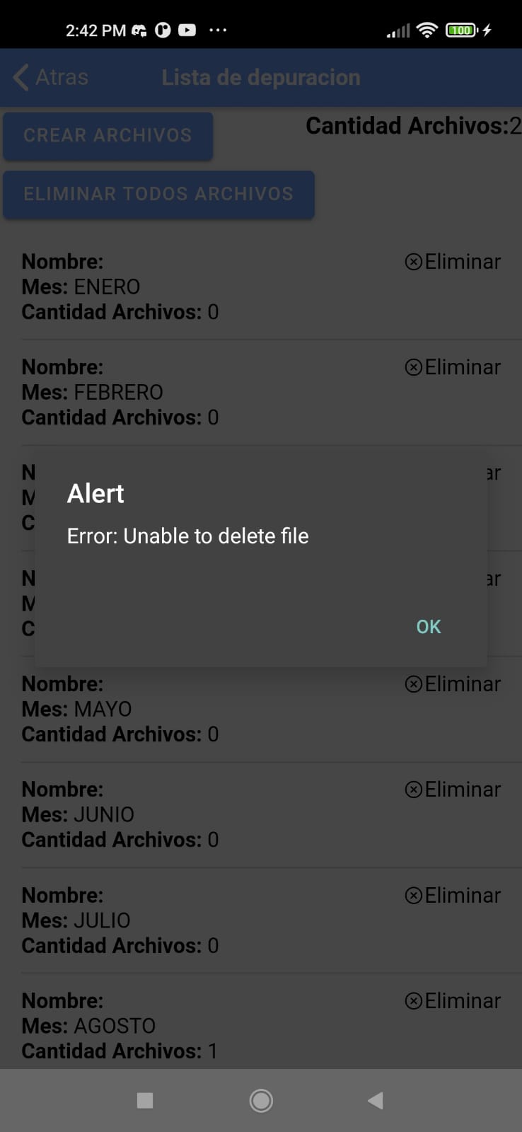 Ionic Capacitorfilesystem Errorunable To Delete File · Ionic Team Capacitor · Discussion