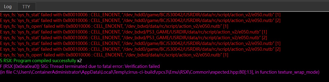 [BCJS30042]Whiteknight2 JPN crash · Issue #14549 · RPCS3/rpcs3 · GitHub