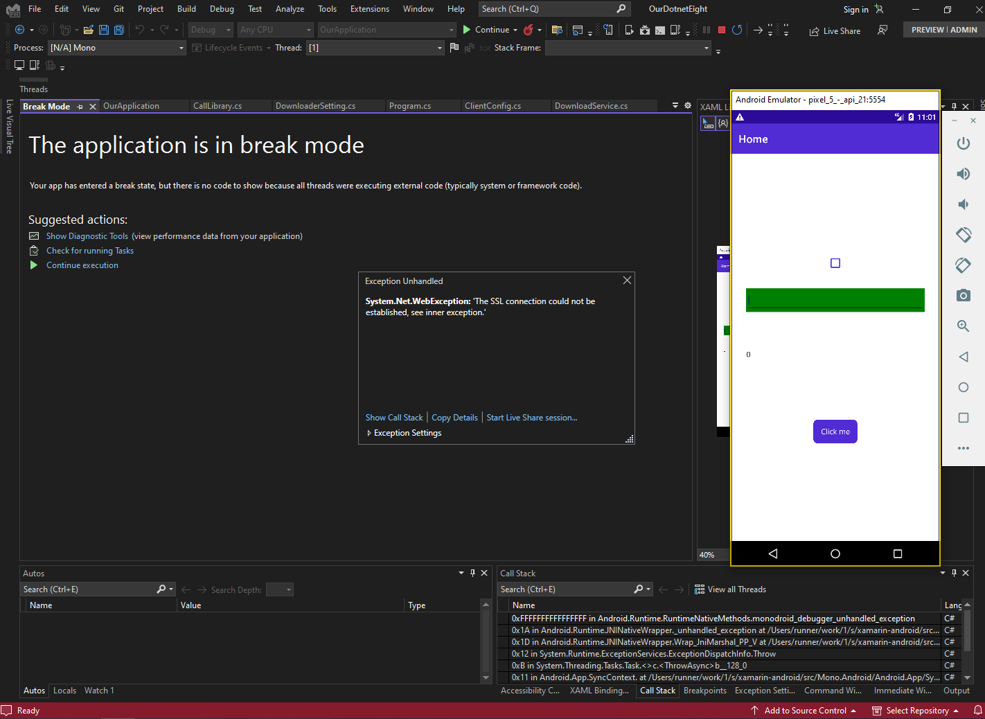 .net 8 Failed SSL Connection at andoird api 21 download · Issue #82514 · dotnet/runtime · GitHub