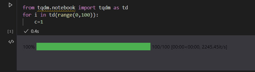 tqdm behaviour · Issue #4124 · microsoft/vscode-jupyter · GitHub