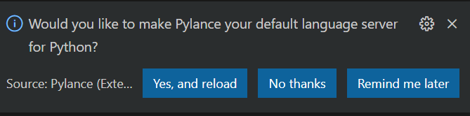 After setting "python.languageServer": "JediLSP", I get prompted to use Pylance · Issue #1171 ...