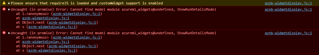 azureml_widgets package not found on CDN · Issue #5496 · microsoft/vscode-jupyter · GitHub
