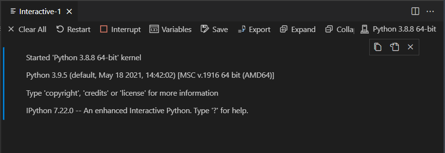 Interactive Window Toolbar Is Wrapping · Issue 128077 · Microsoft 5382