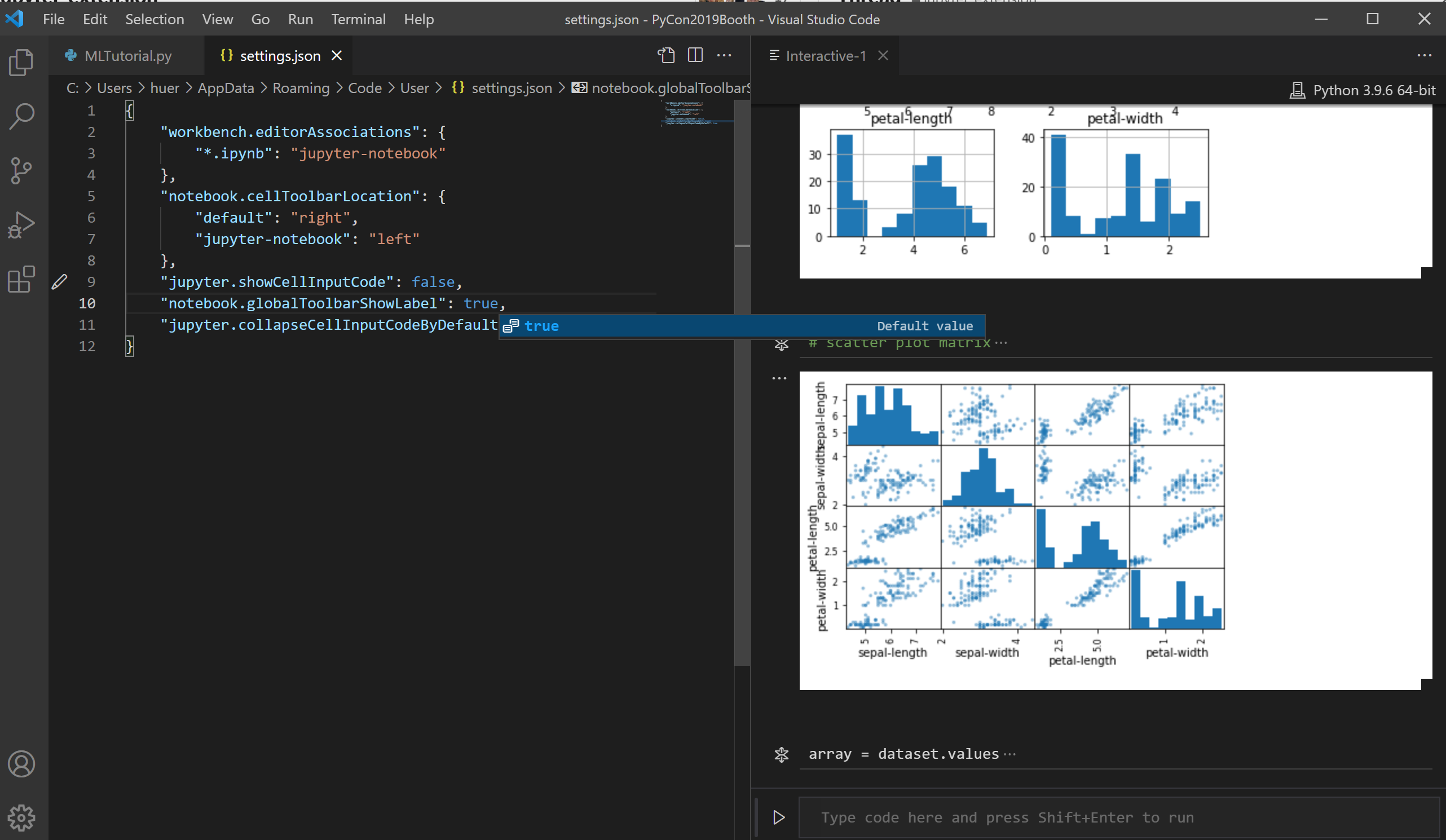 Toggling `notebook.globalToolbarShowLabel` causes toolbar icons to disappear · Issue #130199 ...