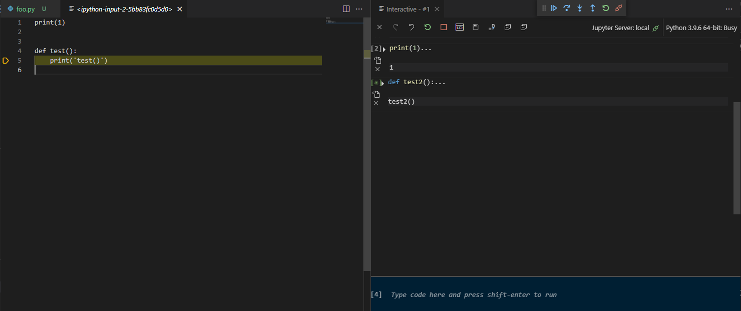 When using Run Above / Run Cell, it causes Debug Cell and stepping to ...