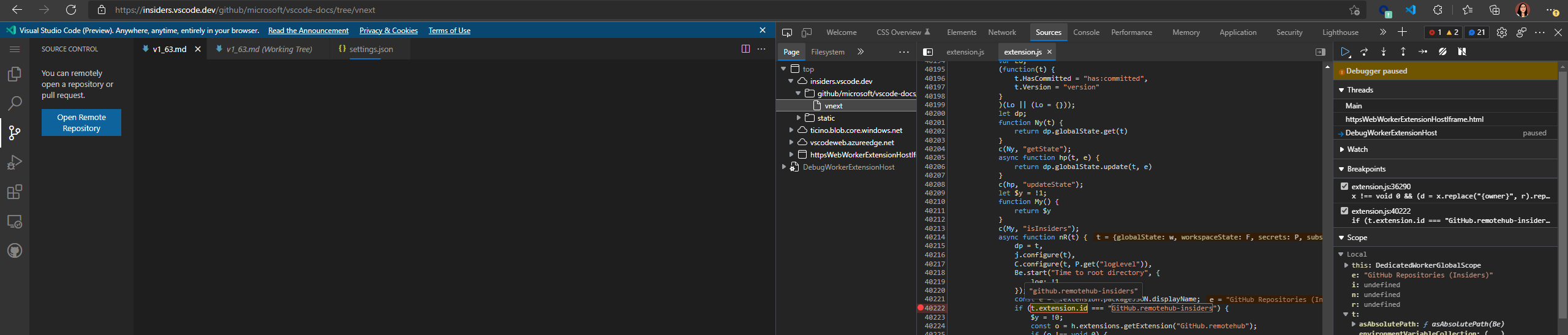 Extension ID case not preserved in web extension context · Issue #140120 · microsoft/vscode · GitHub