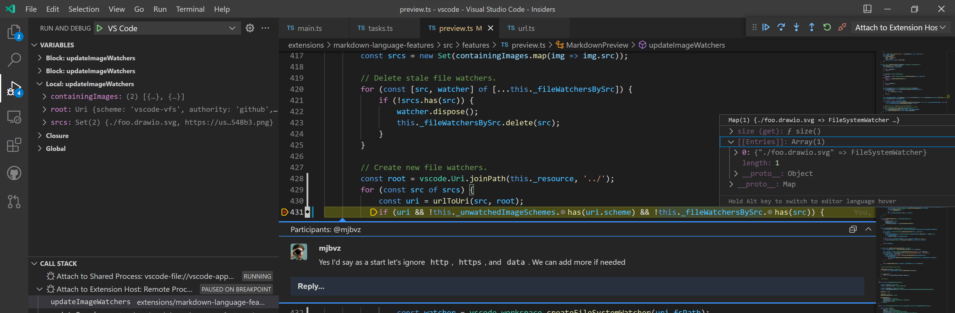 Refresh markdown preview on all file changes by joyceerhl · Pull Request #138301 · microsoft ...