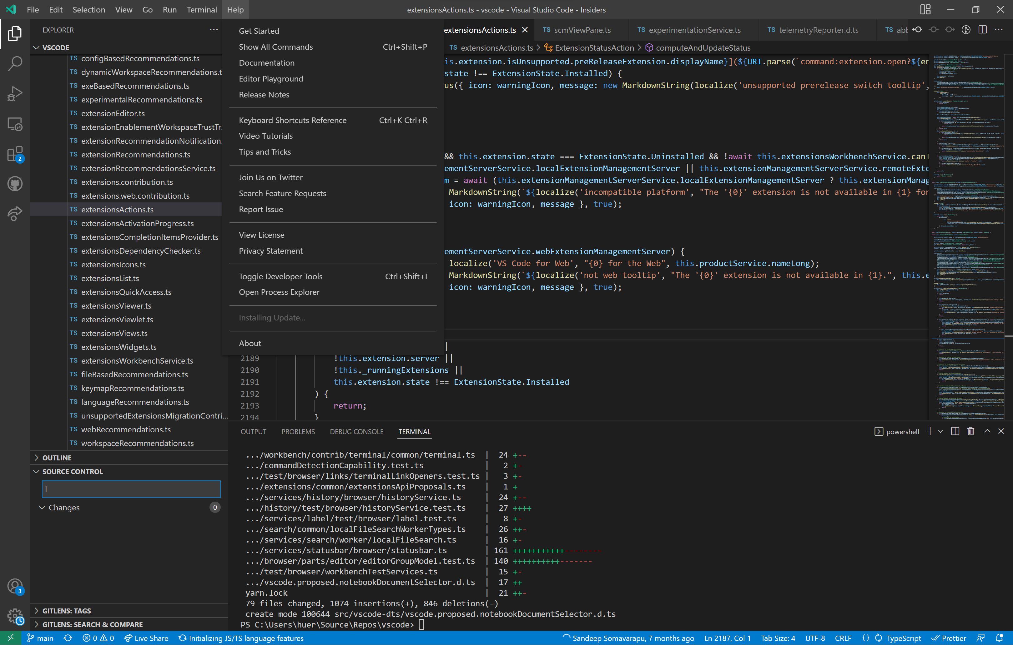 Two restarts required to install Insiders update · Issue #142743 ...