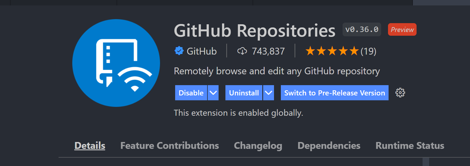 not opening repos · Issue #214 · microsoft/vscode-remote-repositories-github · GitHub