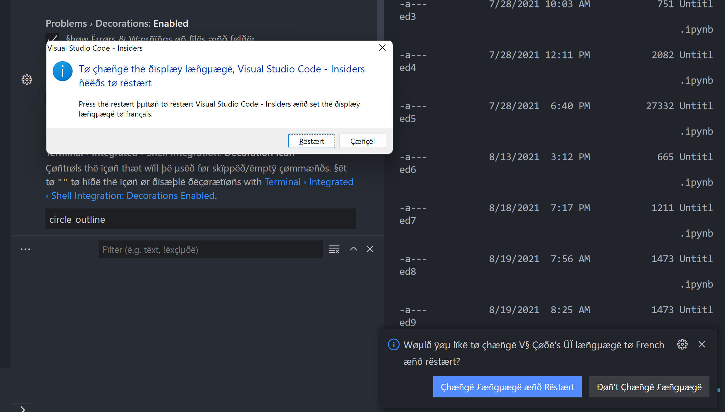 Configure Display Language triggers both modal and toast notification to restart · Issue #156596 ...