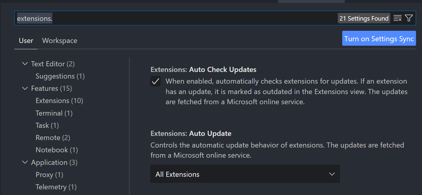 Opening extension view or extension page should trigger check for auto ...