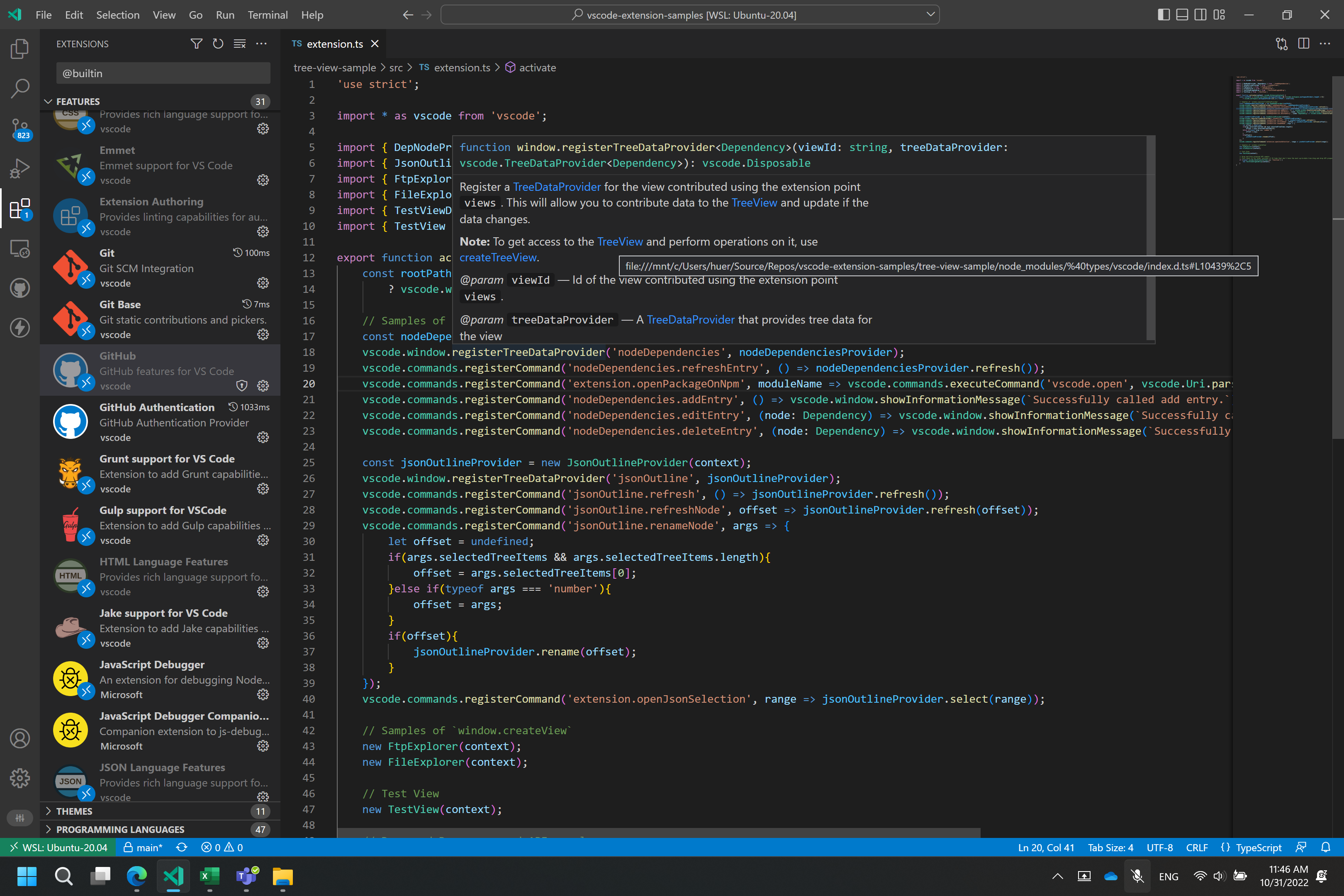 Markdown JSDoc links don't work in remote windows · Issue #165080 · microsoft/vscode · GitHub