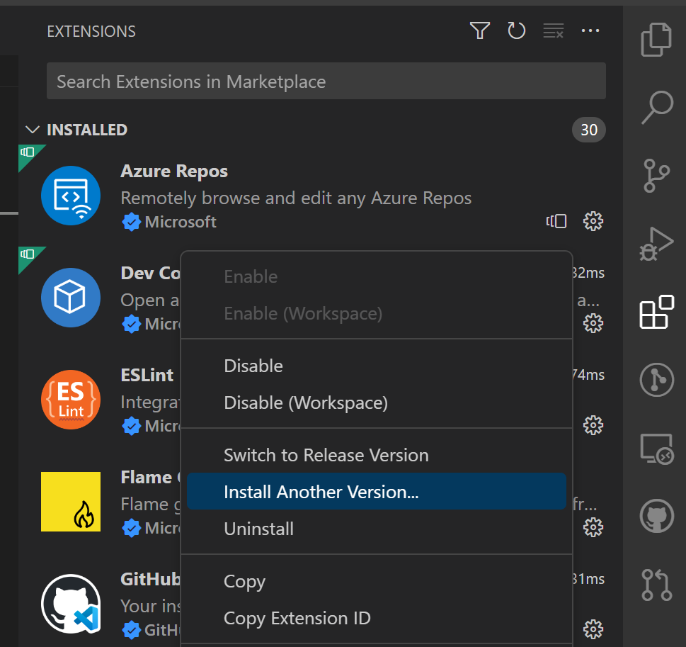 Visual Studio Code 1.58.2 compatible version · Issue #286 · microsoft/vscode-remote-repositories ...