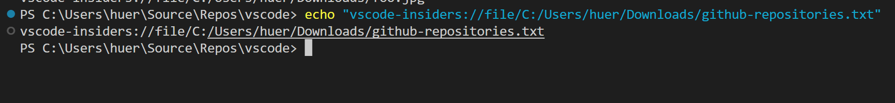 Two links rendered for file protocol url · Issue #172216 · microsoft/vscode · GitHub