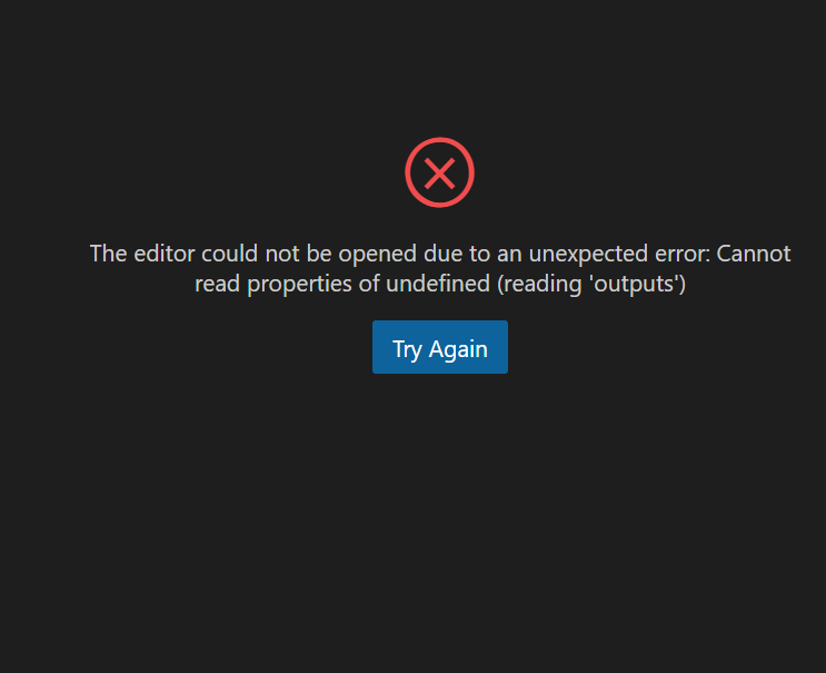 Notebook Diff Editor Fails To Open After Clearing Cell Outputs · Issue 8245