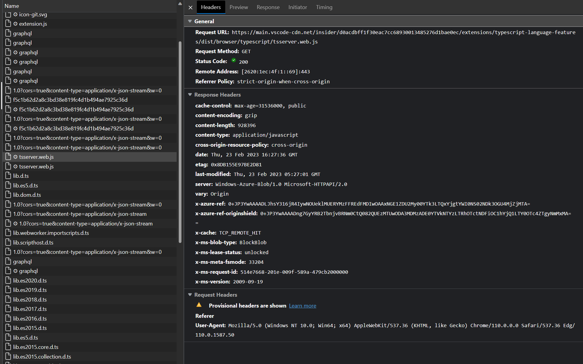 TS project wide IntelliSense on web is slow due to stat calls · Issue #172597 · microsoft/vscode ...