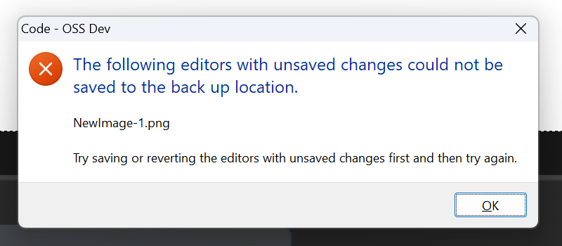 Untitled new Luna Paint file cannot save backup when reloading window · Issue #188963 ...