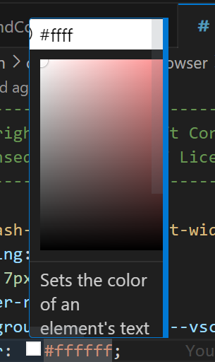 [Bug] Text overflow and incorrect layout of the color picker on content hover resize · Issue ...