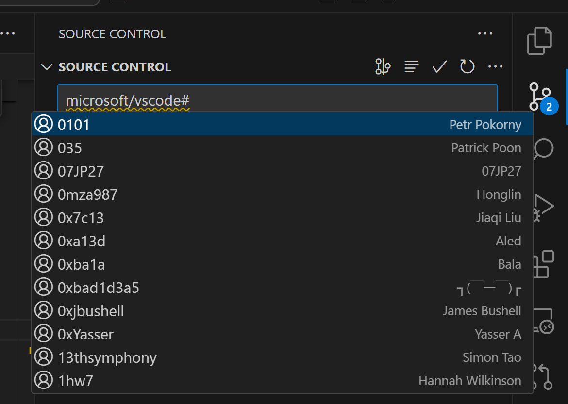 Scm Commit Message Issue Integration Doesnt Work Well For · Issue 5247 · Microsoftvscode 5941