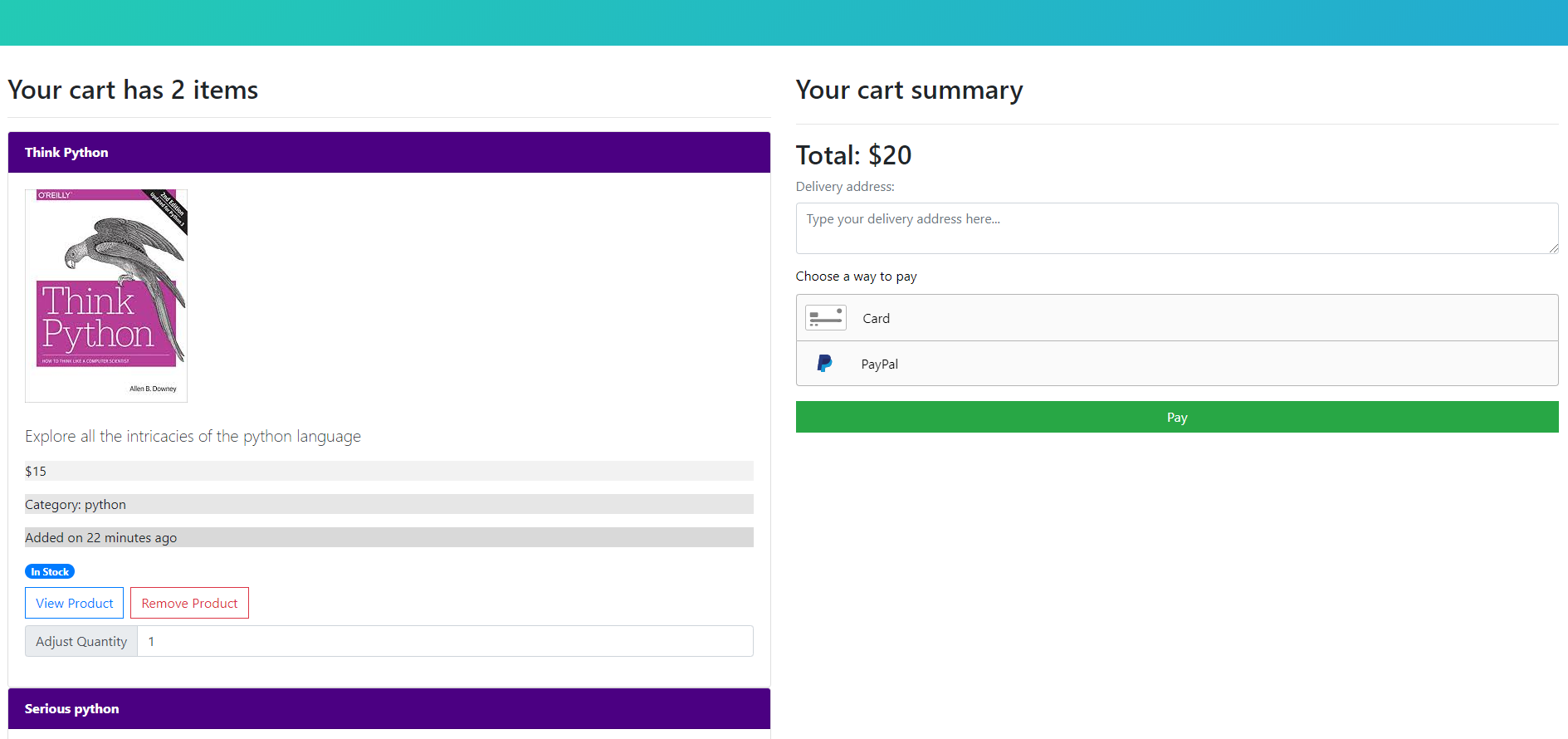 GitHub - Baltazar-Ortega/mern-ecommerce: Books ecommerce built with the ...